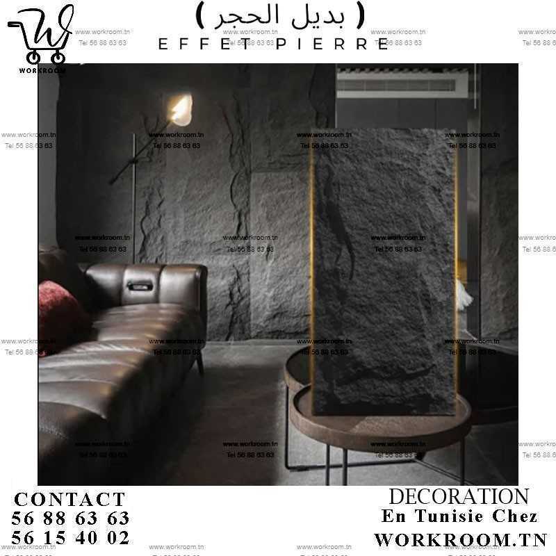 PANNEAU PVC EFFET PIERRE PAS CHER EN TUNISIE PLAQUE PIERRE PVC DECO ...