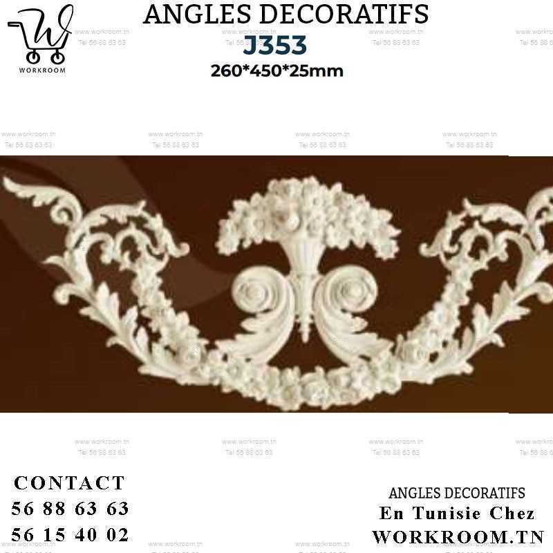 ANGLE DECORATIF PVC TUNISIE ANGLE PVC DECORATIF PRIX PAS CHER MOULURE ...