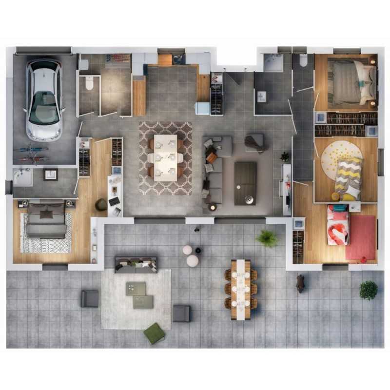 Conception Plan 3D Pas Cher EN TUNISIE