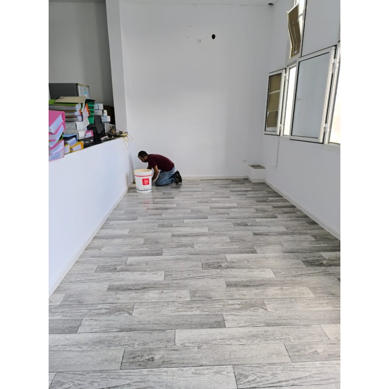 Vente Moquette PVC Tunisie | Achat Tapis Moquette PVC Effet Bois Gris ...