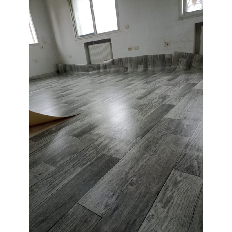 Vente Moquette PVC Tunisie | Achat Tapis Moquette PVC Effet Bois Gris ...